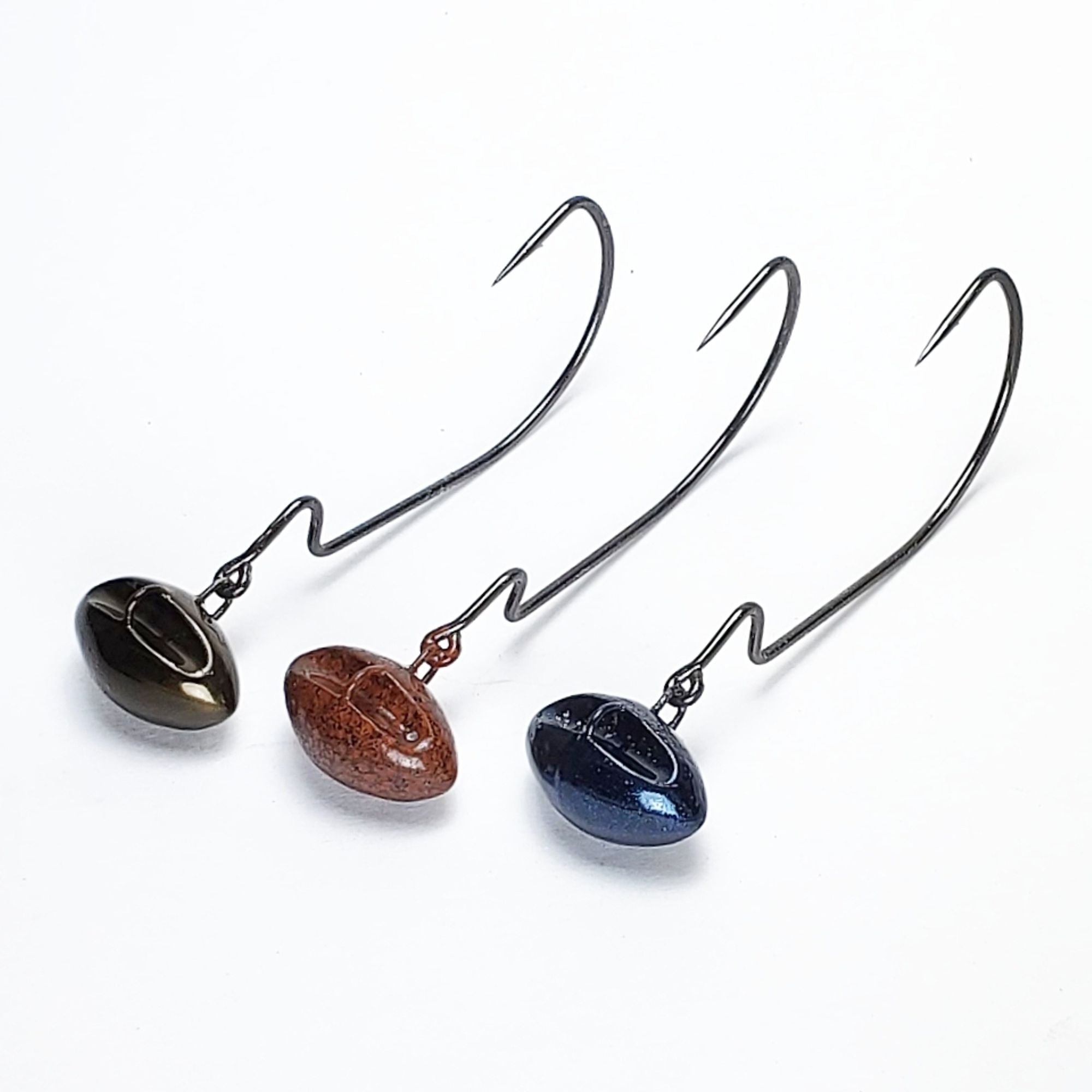 Joggle Head Jig - 3 Pack – FIVE Bass Tackle