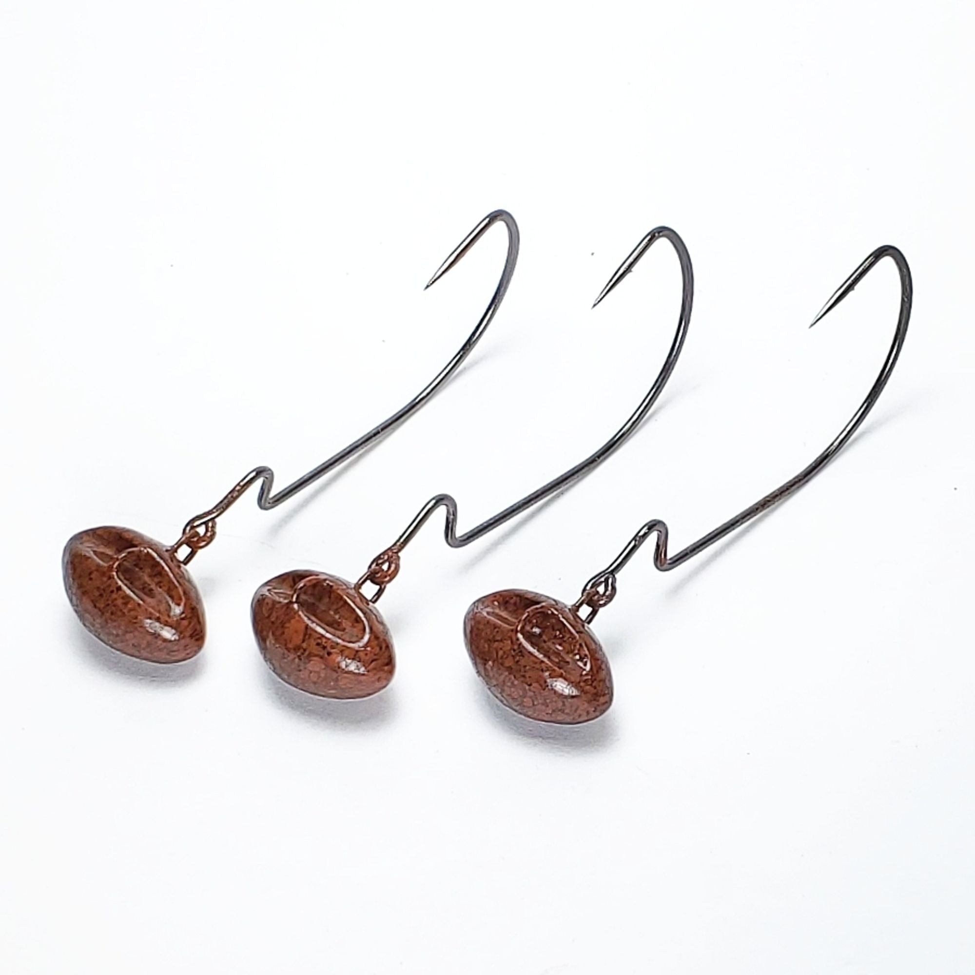 Joggle Head Jig - 3 Pack – FIVE Bass Tackle